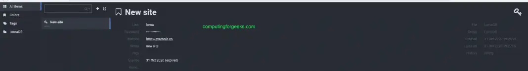 Install KeeWeb Password Manager on Ubuntu 22.04|20.04 | ComputingForGeeks