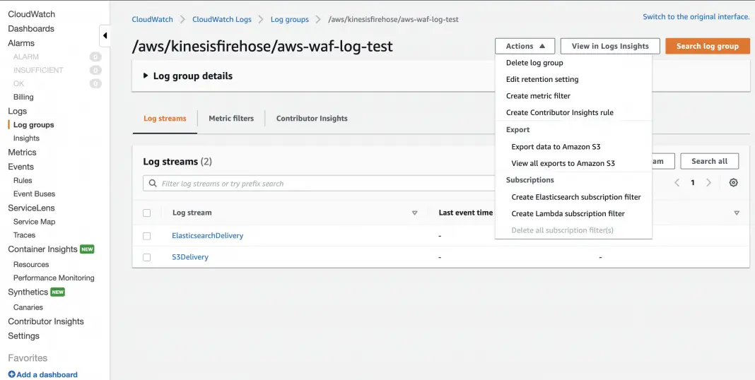 How To Stream Logs in AWS from CloudWatch to ElasticSearch | ComputingForGeeks