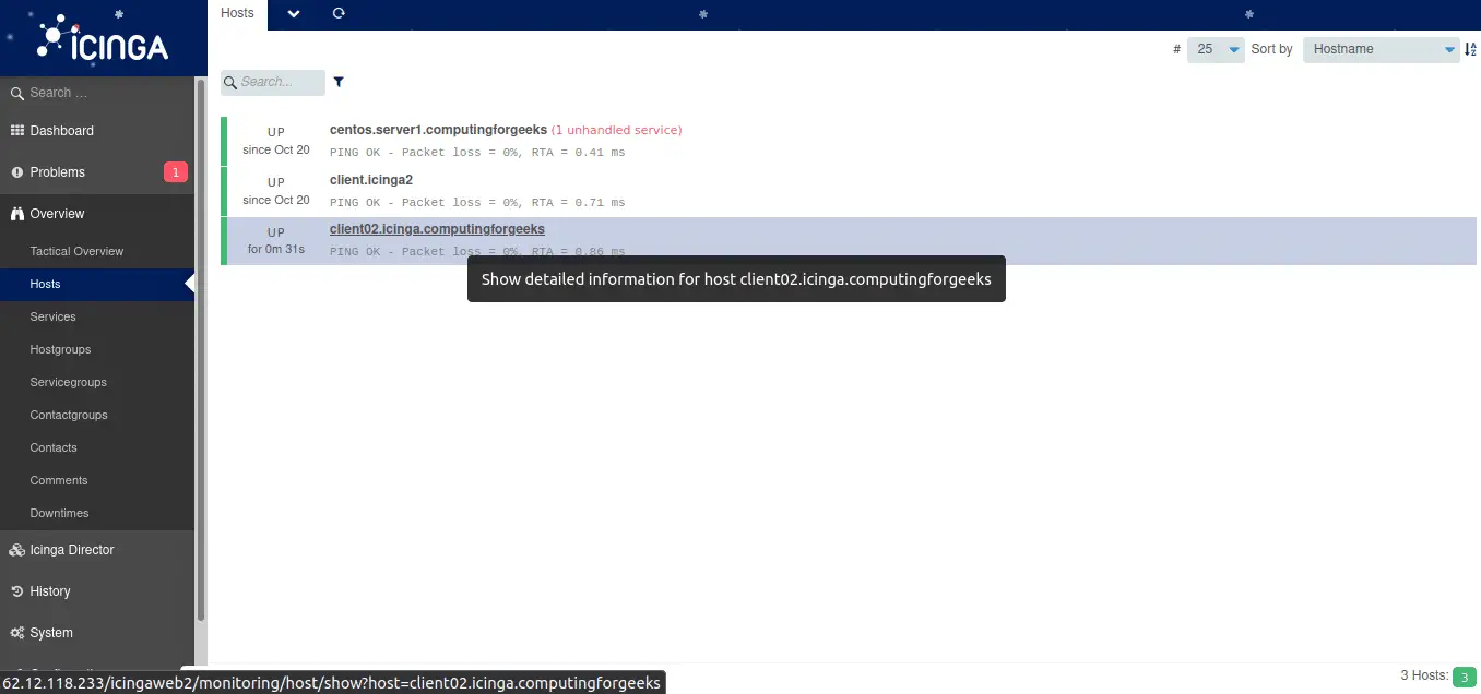 Automate Icinga2 Configurations with Icinga Director on CentOS 8|RHEL 8 ...