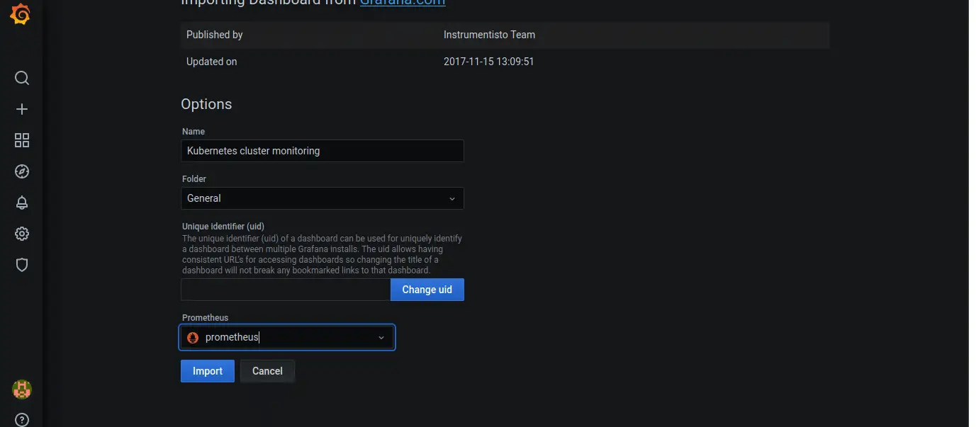 Install Grafana On Kubernetes For Cluster Monitoring Computingforgeeks
