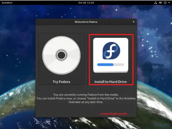 How To Install Fedora 36 – Step by Step With Screenshots ...