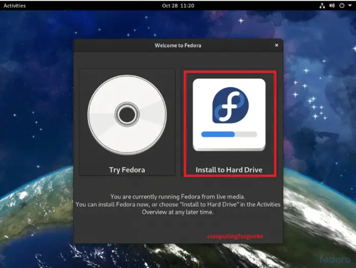 How To Install Fedora 36 – Step by Step With Screenshots ...