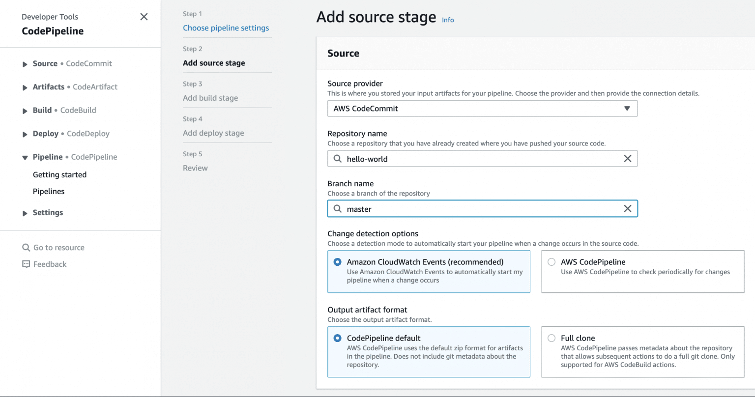Aws Ecs Automatically Update Ecs Services Using Codepipeline Computingforgeeks 