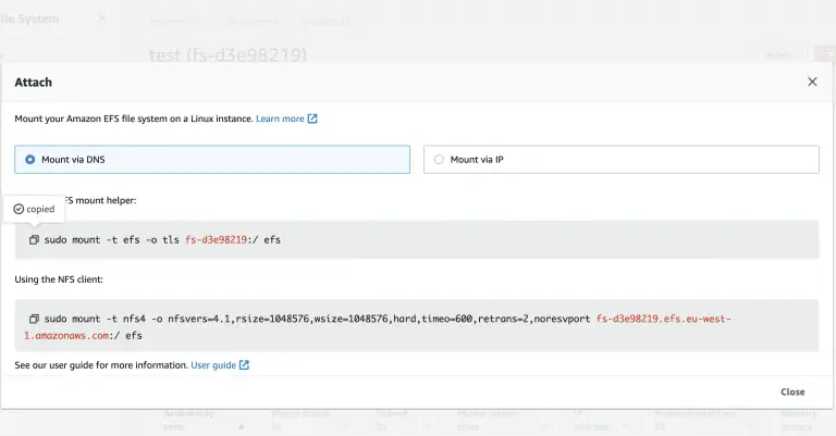 How To Mount AWS EFS File System on EC2 Instance | ComputingForGeeks