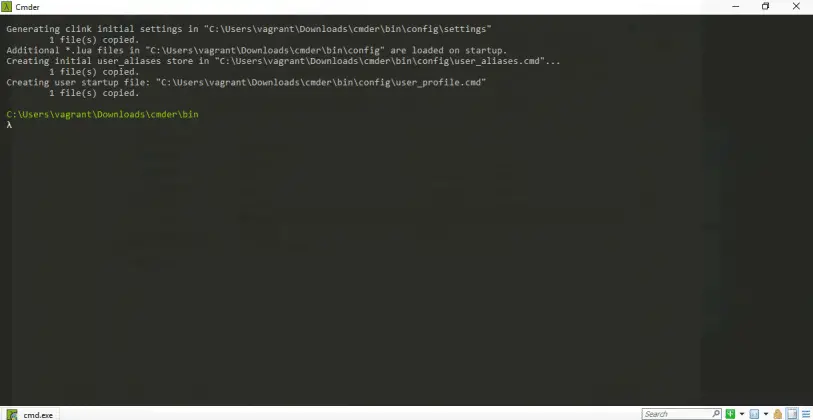 Install and Use cmder - Console Emulator for Windows | ComputingForGeeks