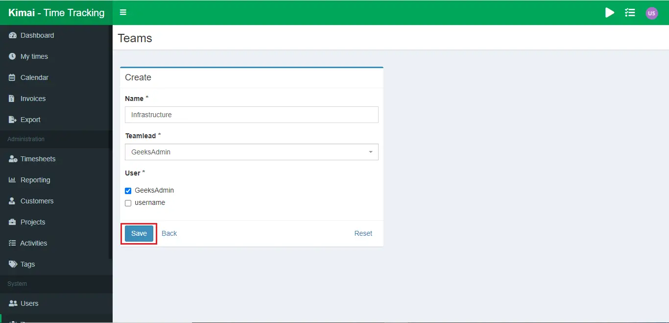 Install Kimai Web Based Time Tracking Application Computingforgeeks