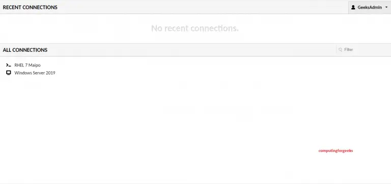 Install And Use Guacamole Remote Desktop On Ubuntu 2004 Computingforgeeks