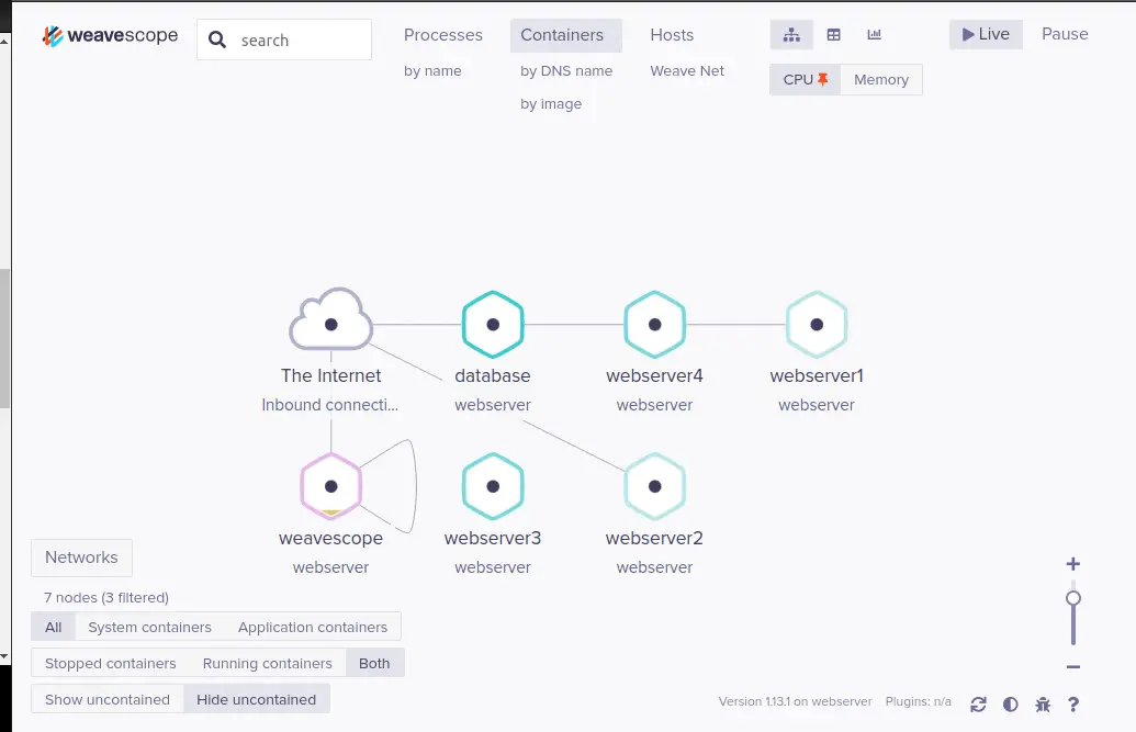 Monitor Docker Containers And Kubernetes Using Weave Scope 4858