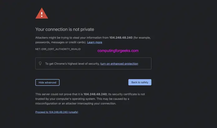 Install Cloudpanel Control Panel On Debian 11 Bullseye Computingforgeeks