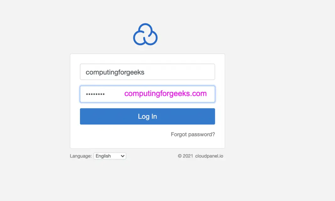 Install Cloudpanel Control Panel On Debian 11 Bullseye Computingforgeeks