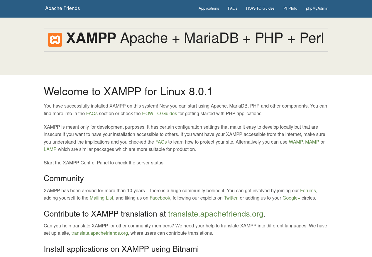 How To Install Xampp Server On Centos 8 Rocky Linux 8 Computingforgeeks