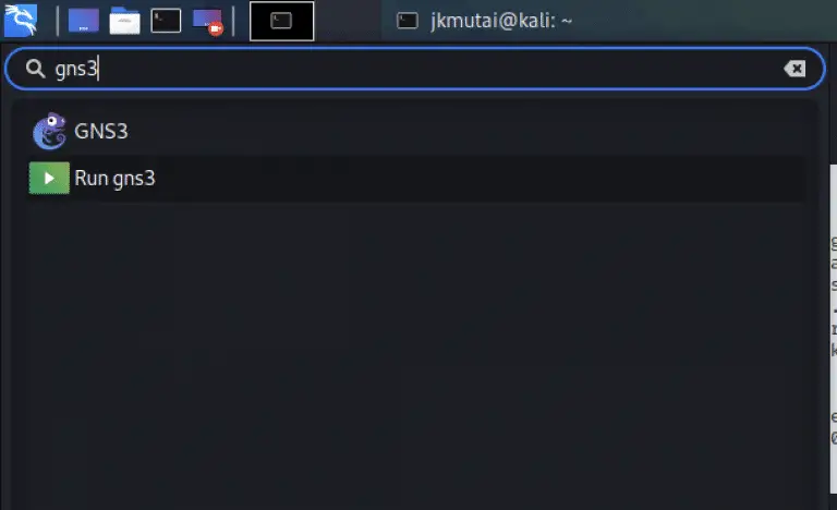 How To Install GNS3 on Kali Linux | ComputingForGeeks