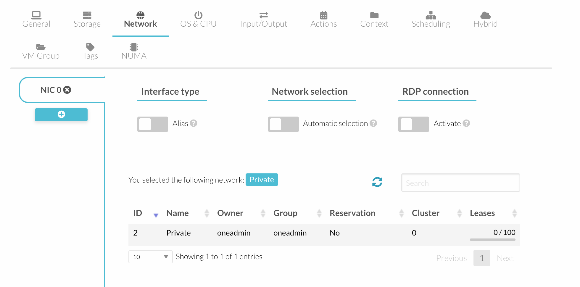 Create Centosubuntudebian Vm Templates On Opennebula Computingforgeeks