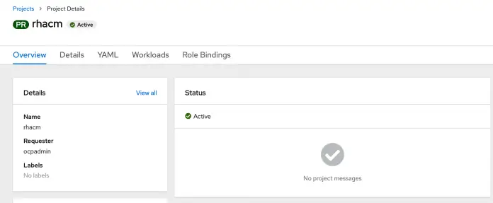 Install Red Hat Advanced Cluster Management on OpenShift 4.x ...