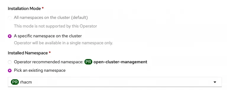Install Red Hat Advanced Cluster Management on OpenShift 4.x ...