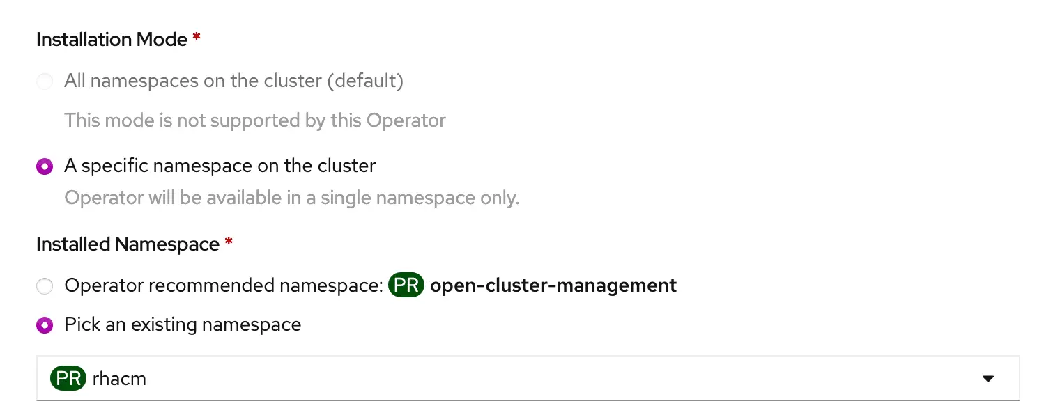 Install Red Hat Advanced Cluster Management On Openshift 4 X Computingforgeeks