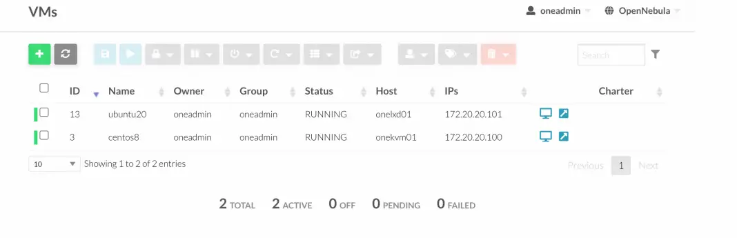 Creating Ubuntu And Debian Virtual Machines On Opennebula Computingforgeeks