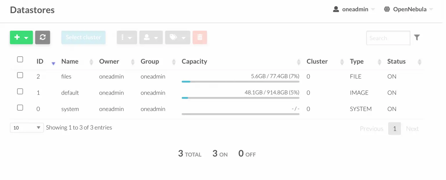 Configure NFS Filesystem as OpenNebula Datastores | ComputingForGeeks