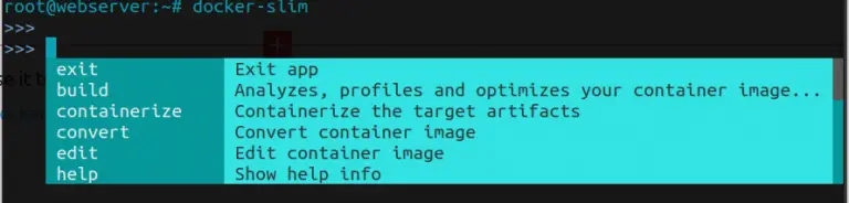 Optimize and reduce the size of Docker Container Image using DockerSlim | ComputingForGeeks