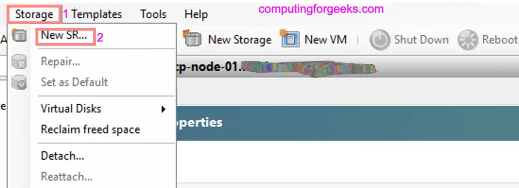 Add and Use ISO Library Storage Repository in Xen XCP-ng | ComputingForGeeks