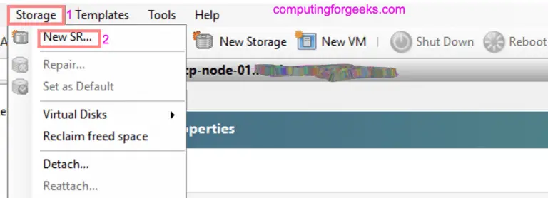 Add and Use ISO Library Storage Repository in Xen XCP-ng | ComputingForGeeks