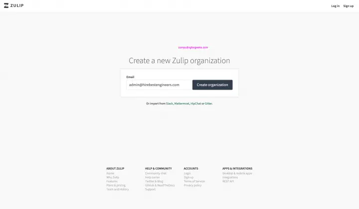 Install Zulip Chat Server On Ubuntu 20041804 Debian 109 Computingforgeeks