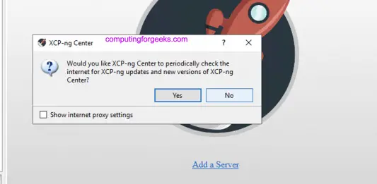 Managing XCP-ng Hypervisor with XenCenter | XCP-ng Center | ComputingForGeeks