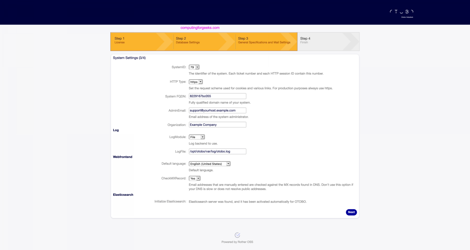 Install OTRS (OTOBO) on Ubuntu 22.04|20.04|18.04 | ComputingForGeeks