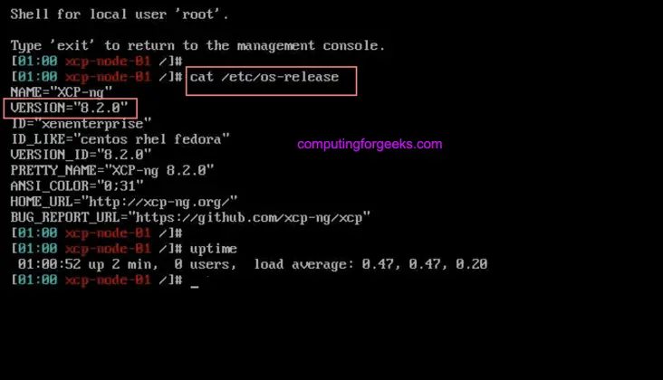 Install Xcp Ng 82 Virtualization Platform Step By Step With Screenshots Computingforgeeks 7738