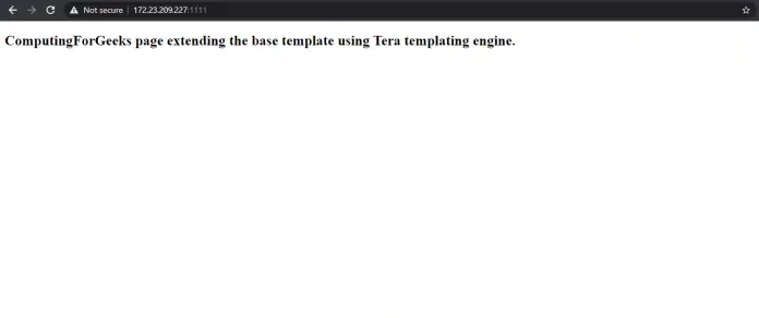 Install And Use Zola Static Site Generator Computingforgeeks