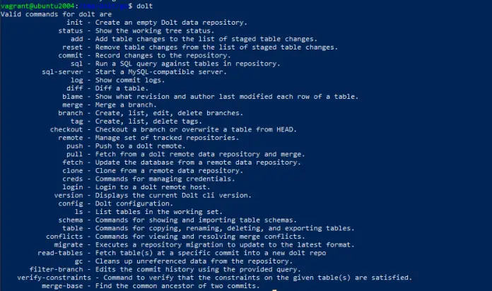 Install And Use Dolt Git For Sql Database Computingforgeeks 