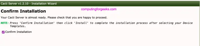 Install and Configure Cacti on Ubuntu 22.04|20.04|18.04 | ComputingForGeeks