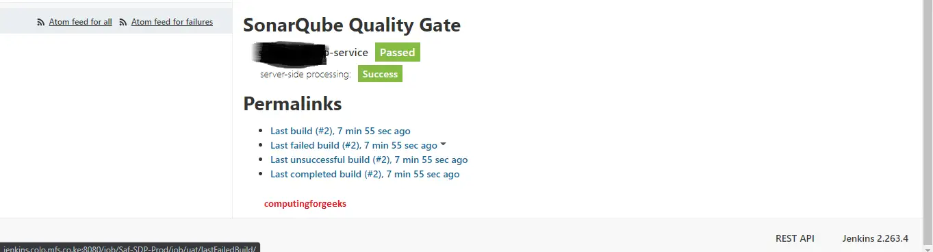 How To Integrate SonarQube with Jenkins | ComputingForGeeks