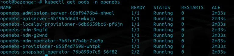 Deploy and Use OpenEBS Container Storage on Kubernetes | ComputingForGeeks