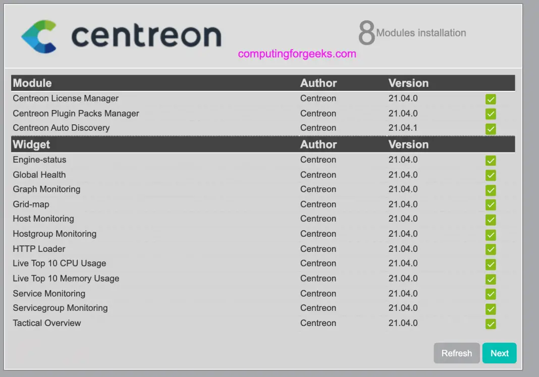Install Centreon Monitoring Tool on CentOS 8 | Rocky Linux 8 ...