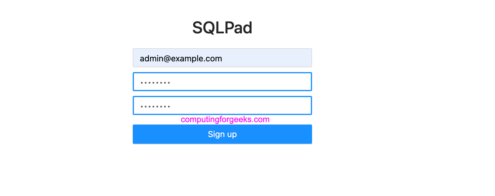 Manage MySQL / PostgreSQL / SQL Server using SQLPad Editor ...