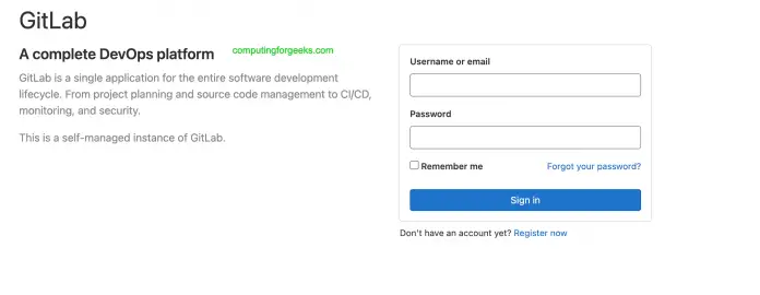 Install GitLab on Rocky Linux 8 With Let's Encrypt | ComputingForGeeks