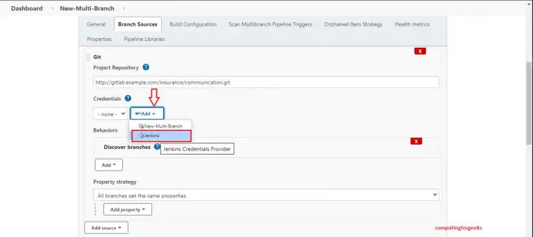 How To Use Multi-Branch Pipeline in Jenkins | ComputingForGeeks