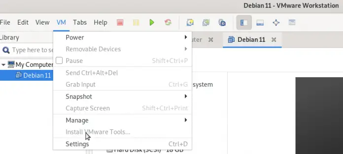 How To Install VMware Tools on Debian 12/11/10 | ComputingForGeeks