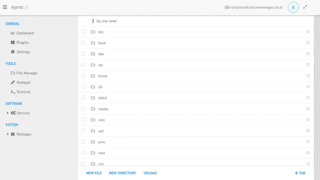 Install Ajenti Control Panel on Rocky Linux 8|CentOS 8 | ComputingForGeeks