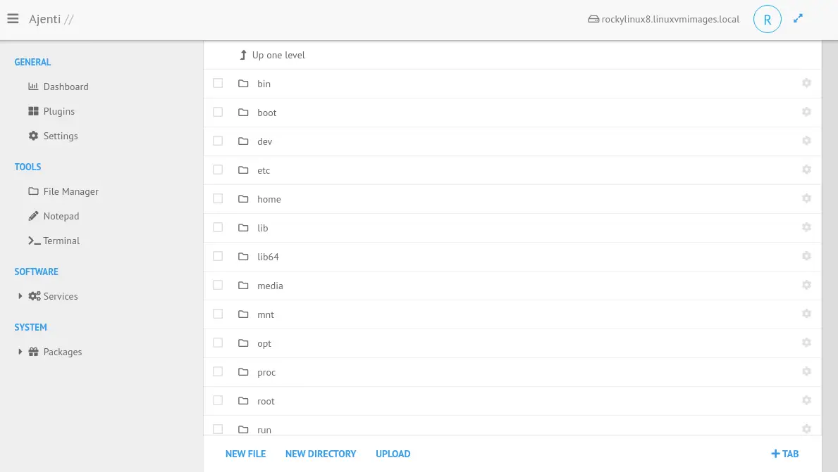 Install Ajenti Control Panel on Rocky Linux 8|CentOS 8 | ComputingForGeeks