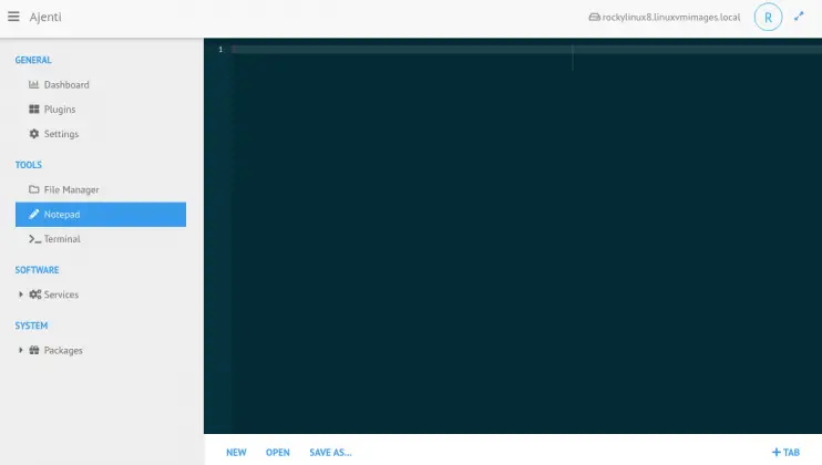 Install Ajenti Control Panel on Rocky Linux 8|CentOS 8 | ComputingForGeeks