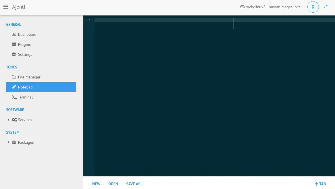 Install Ajenti Control Panel on Rocky Linux 8|CentOS 8 | ComputingForGeeks