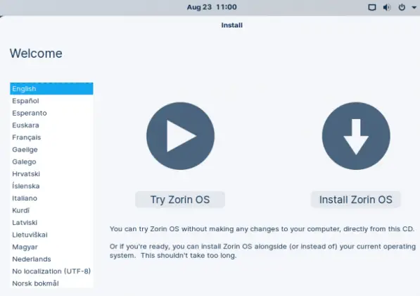 Install Zorin OS 16 - Step by Step With Screenshots | ComputingForGeeks