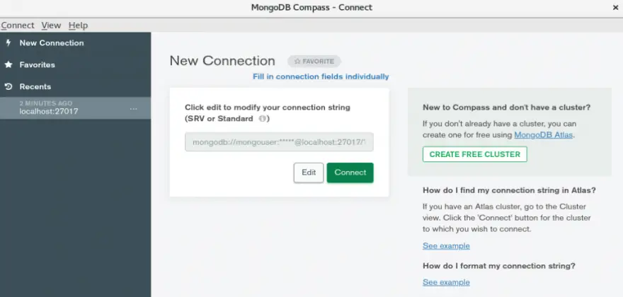 Install Mongodb Compass On Centos Rocky Linux Computingforgeeks