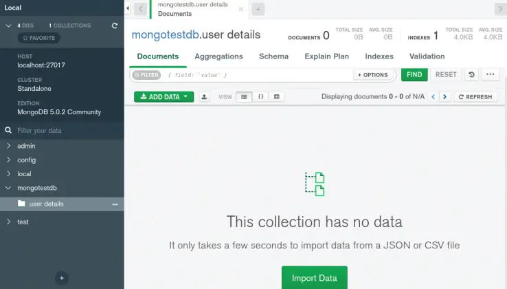 Install Mongodb Compass On Centos Rocky Linux Computingforgeeks