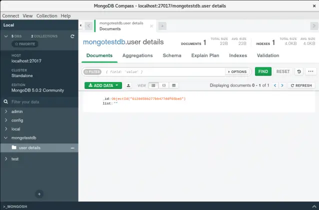Install Mongodb Compass On Centos Rocky Linux Computingforgeeks