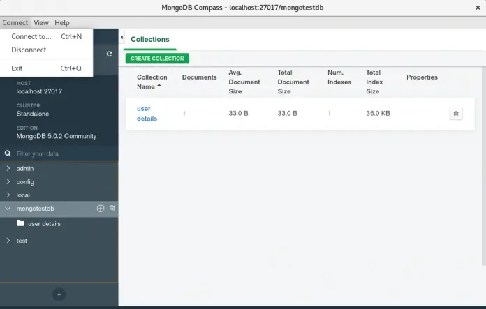 Install Mongodb Compass On Centos Rocky Linux Computingforgeeks
