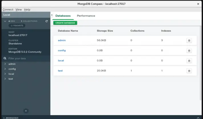 Install Mongodb Compass On Centos Rocky Linux Computingforgeeks