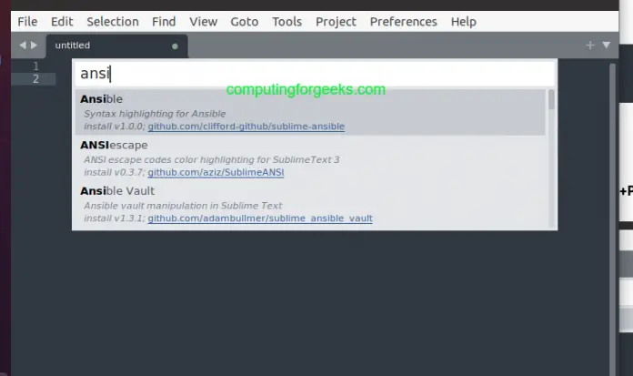 How To Install Sublime Text 4 On Ubuntu Debian Computingforgeeks 9515